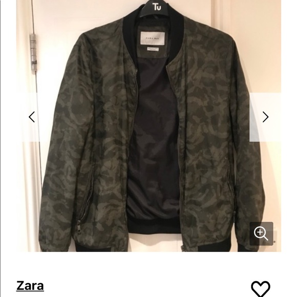 Zara | Jackets & Coats | Zara Camo Bomber Jacket | Poshmark